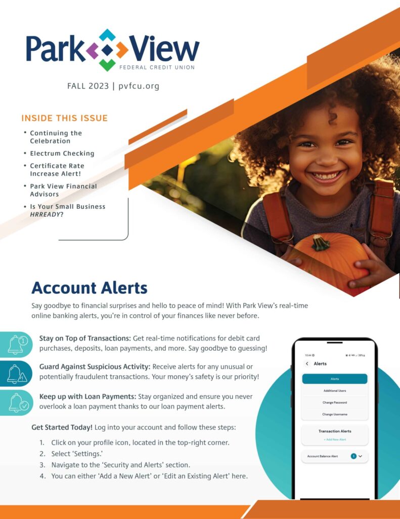 News - Park View Federal Credit Union