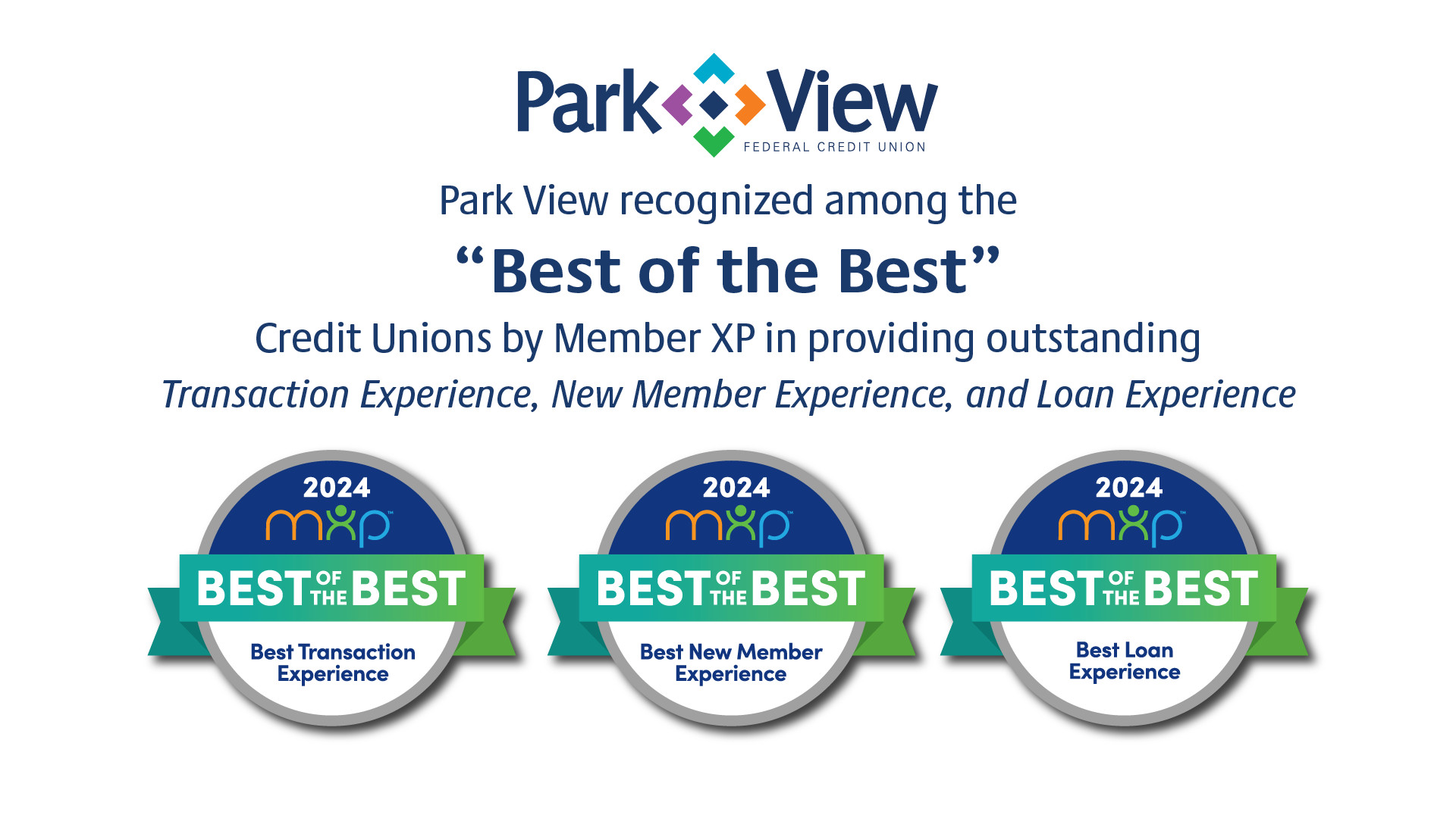 Park View FCU Wins CU Solutions Group's 2024 Best of the Best Award ...